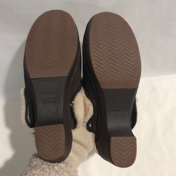 CROCS | Shoes | Crocs Sheepskin Clogs Brand New No Box | Poshmark